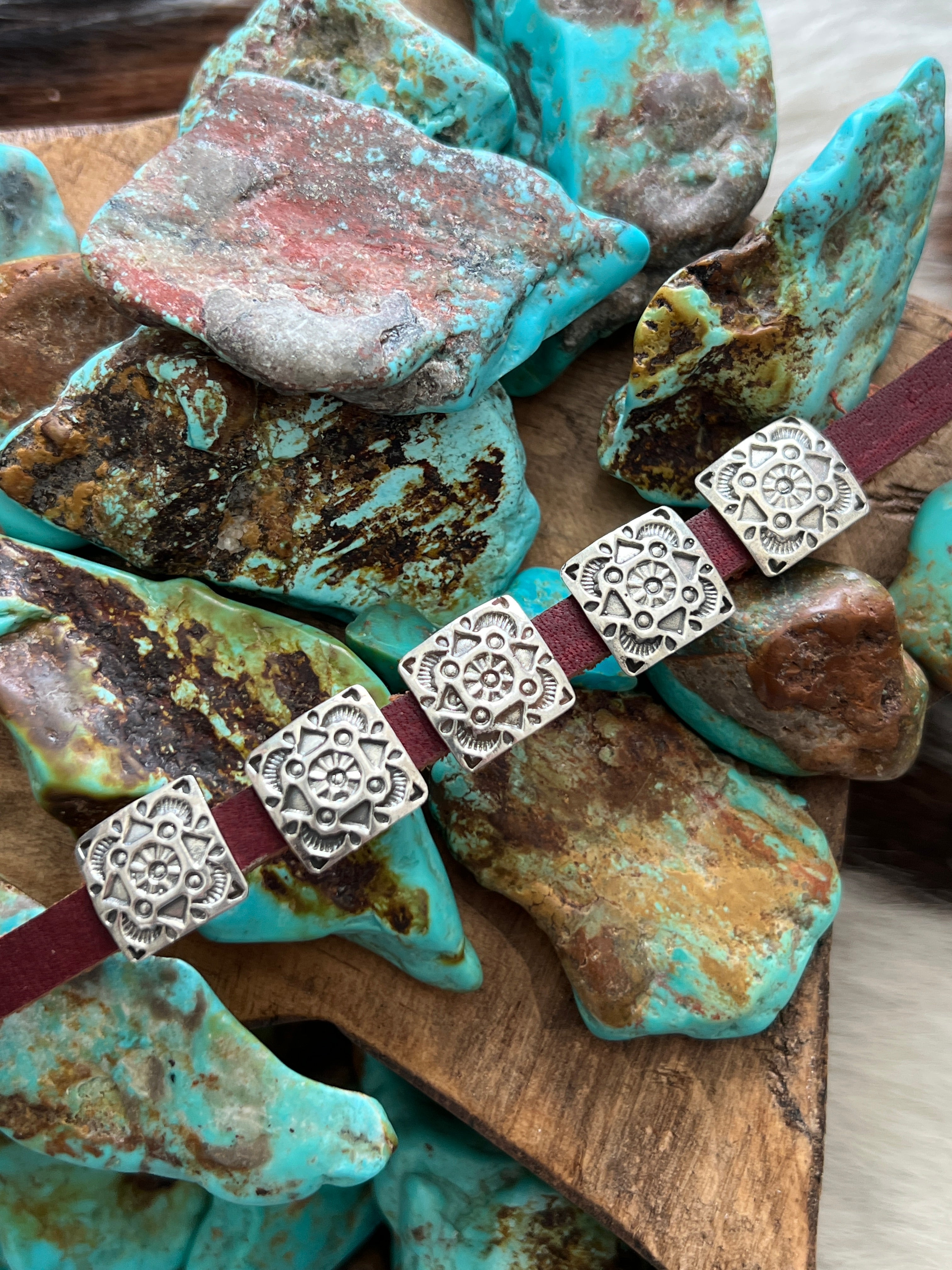 Sterling Silver Mini Concho Slide, Spread Your Wings – Nizhoni Traders ...